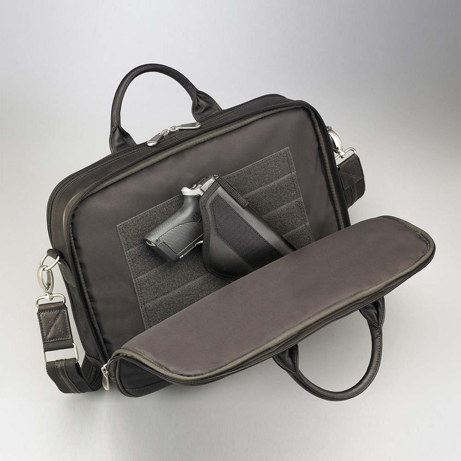 Men’s Concealed Carry Briefcase – Cowhide | GTM-155 – GTMoriginals